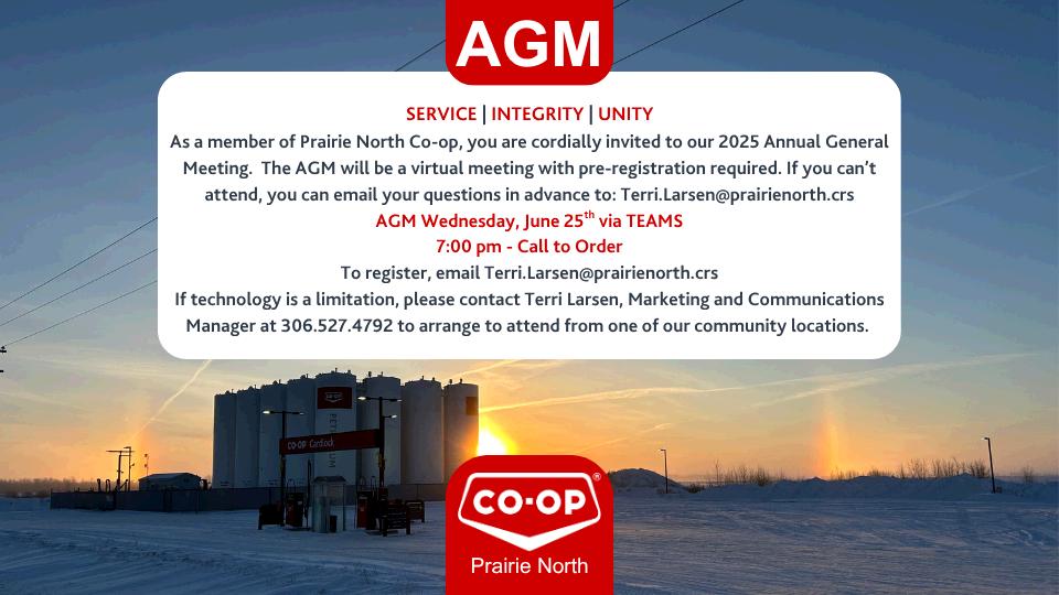 2025 Prairie North Co-op AGM | Prairie North Co-op
